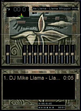 Panzer Dragoon Legacy - Panzer Legend Winamp Skin